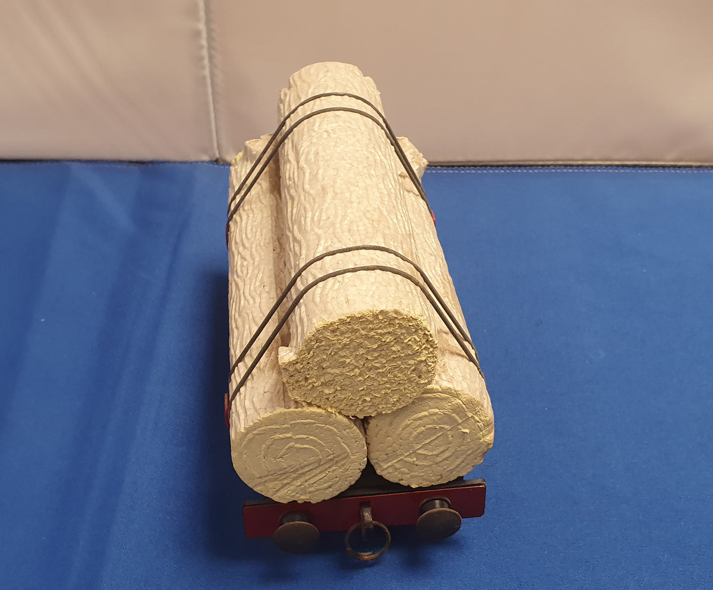 MSS Steam Train - Log Wagon. G216 – Tony Green Steam Models