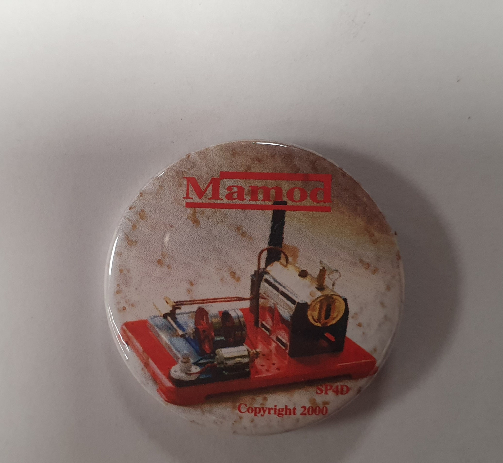 Mamod badges SP4D – Tony Green Steam Models