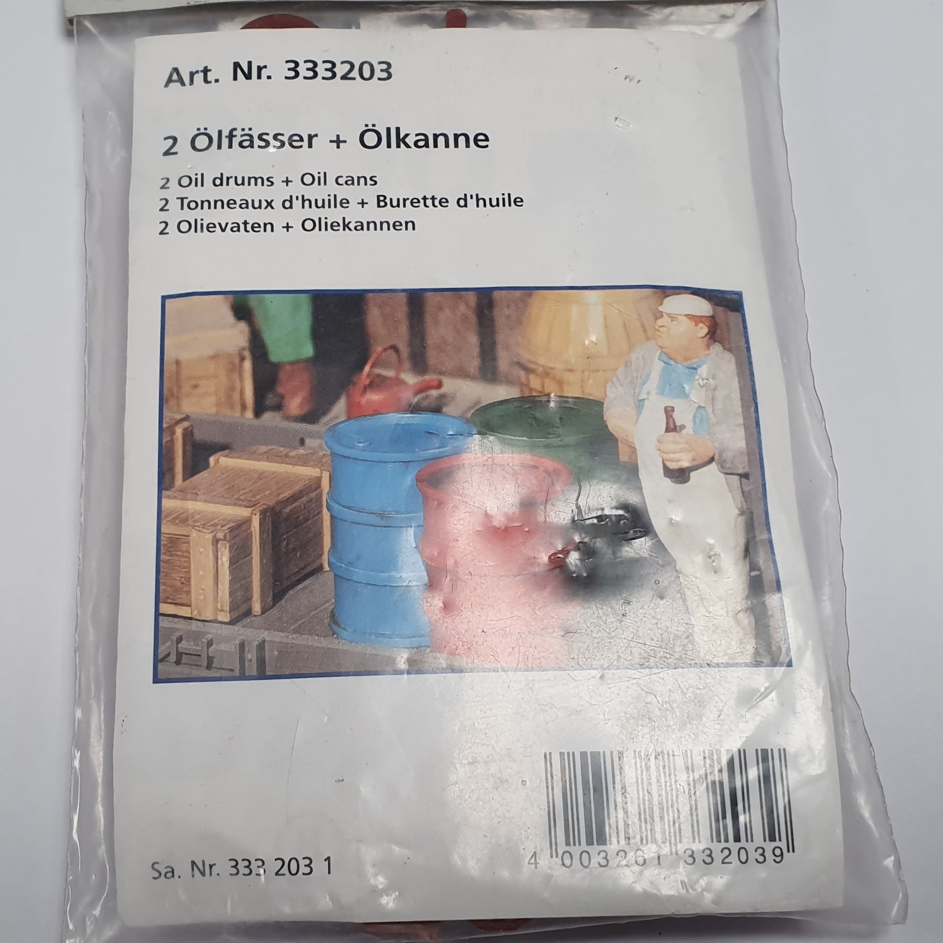 POLA Two oil drums. 333203 – Tony Green Steam Models