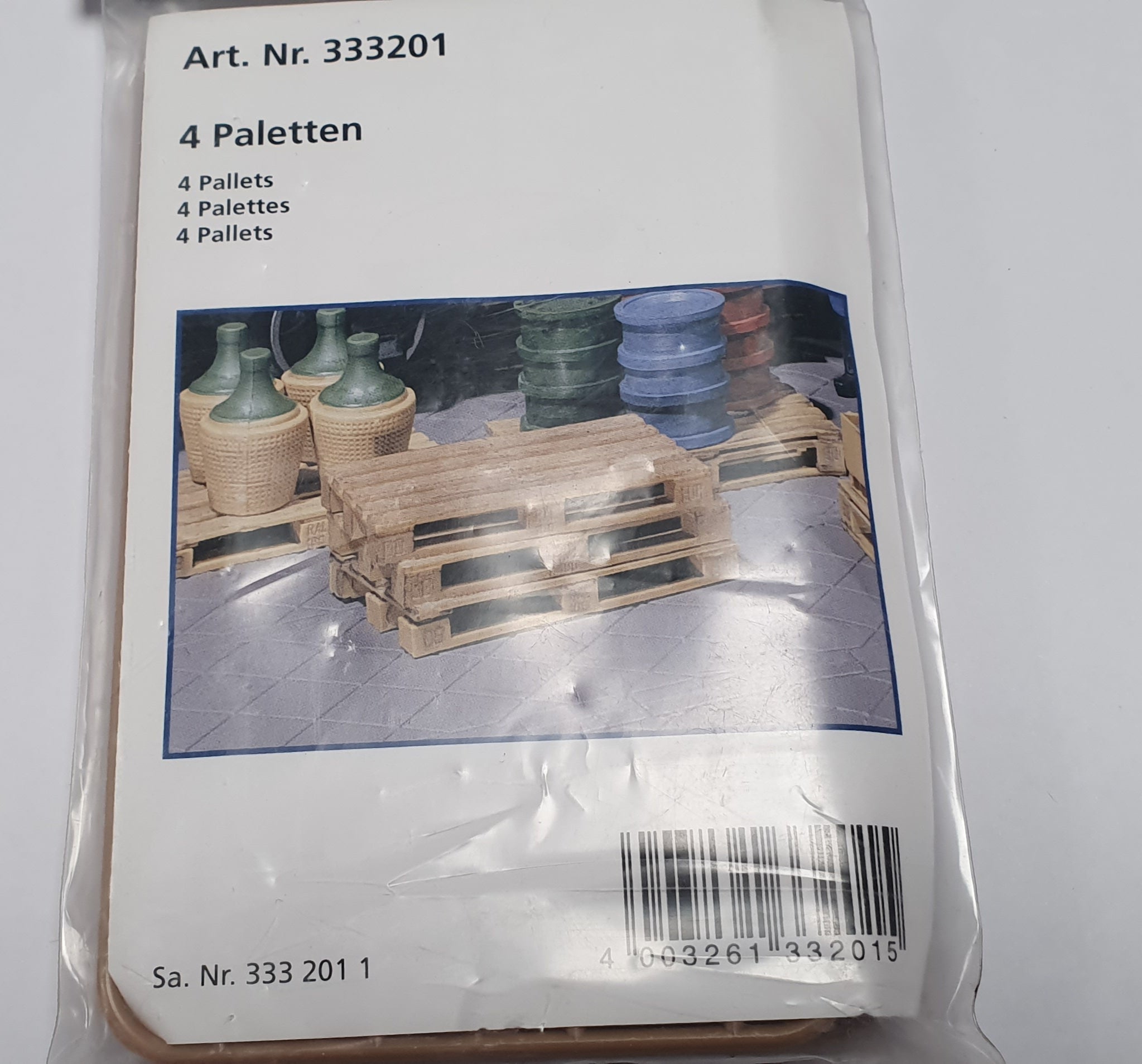 POLA 4 wooden pallets. 333201 – Tony Green Steam Models