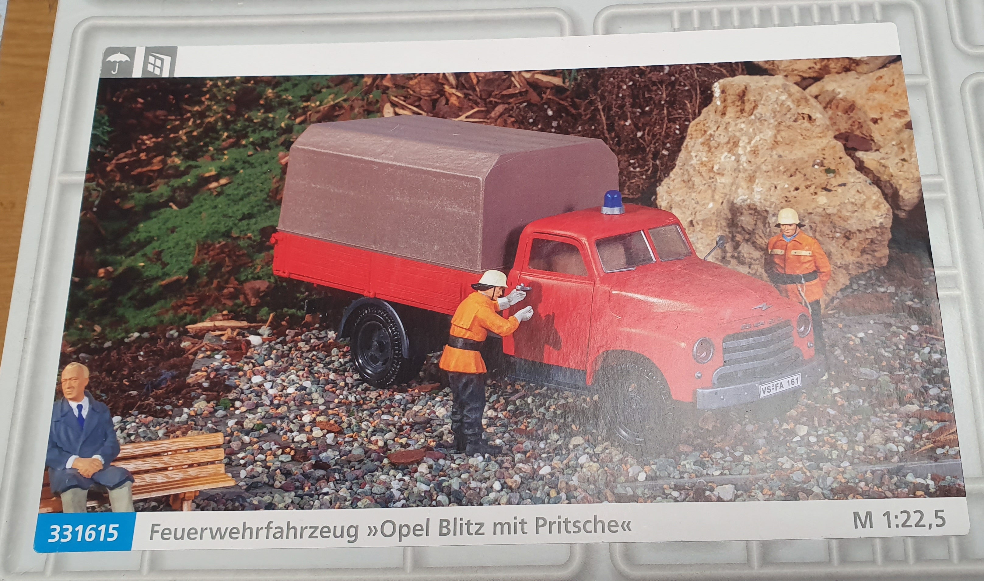 POLA Opel fire brigade vehicle. 331615 – Tony Green Steam Models