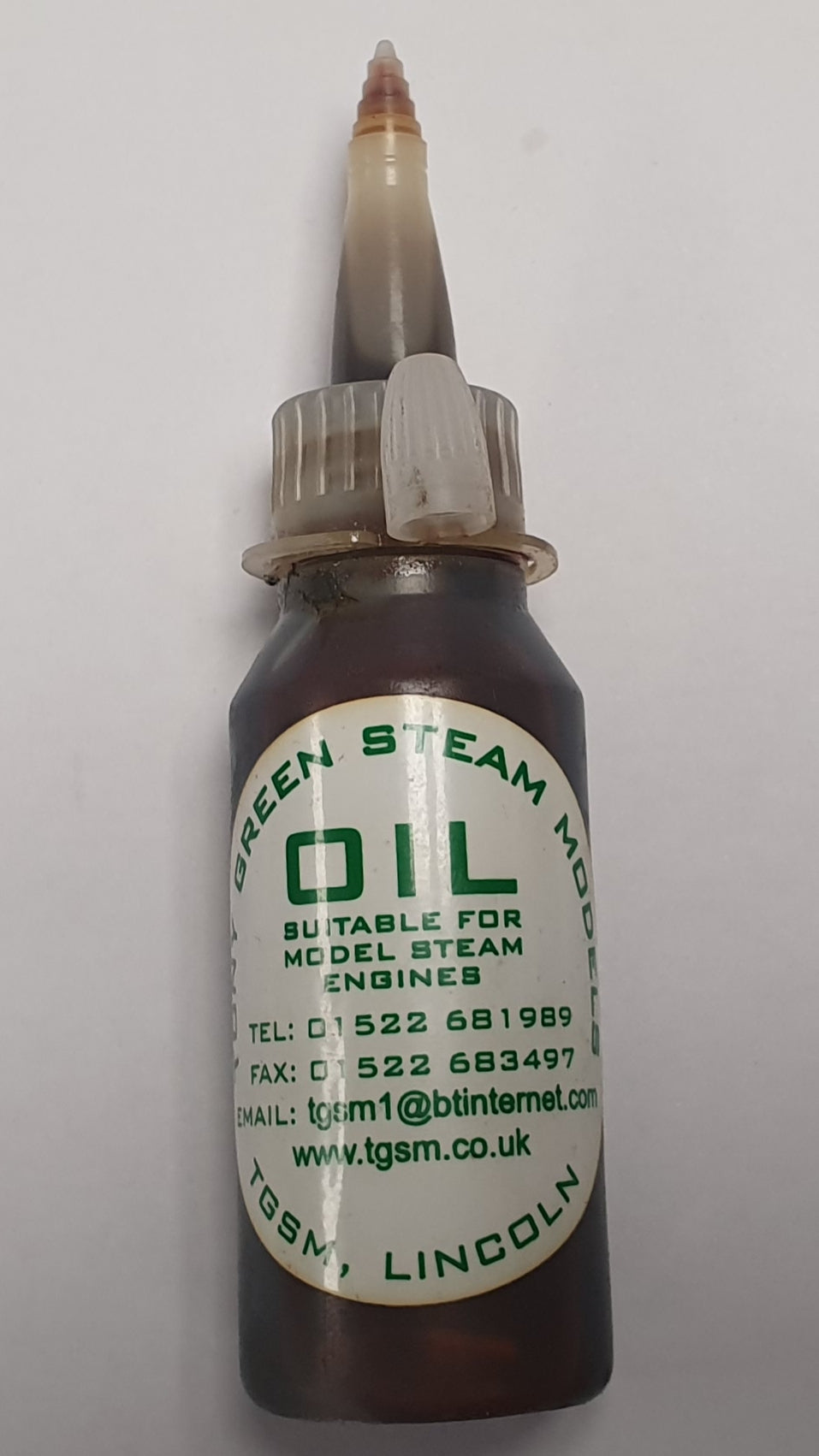 Steam oil ST01 – Tony Green Steam Models
