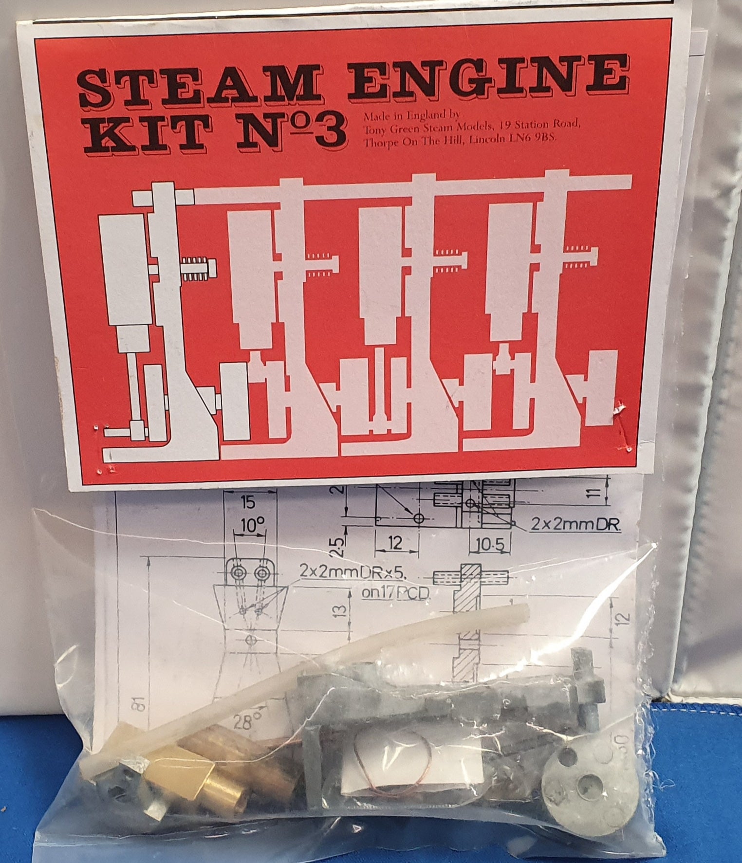 Steam Engine - USE Kit No3 Parted machined. – Tony Green Steam Models