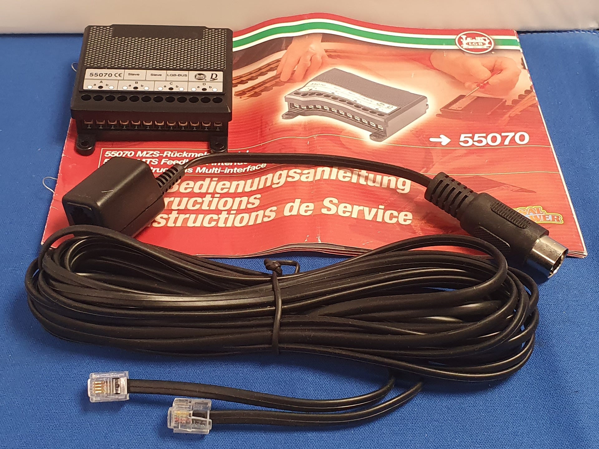 LGB G Scale MTS Feedback interface. L55070 – Tony Green Steam Models