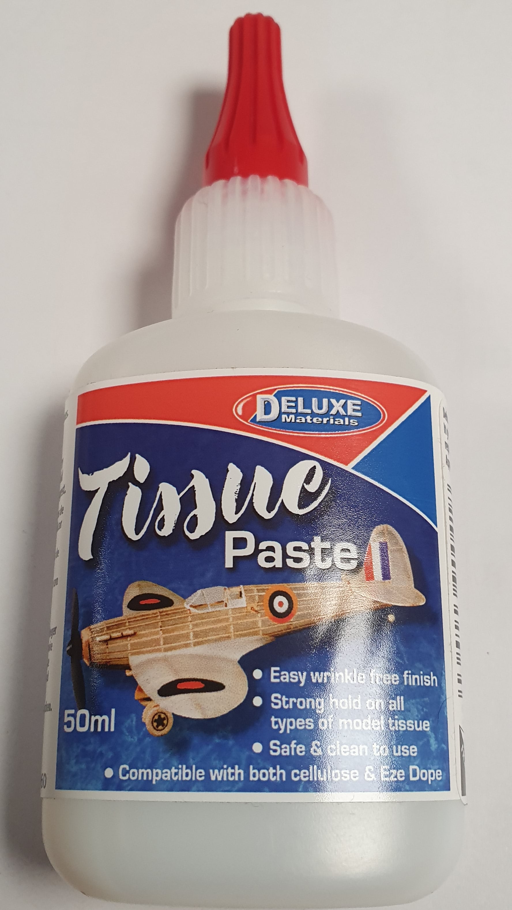 Deluxe Materials Tissue paste AD60 – Tony Green Steam Models