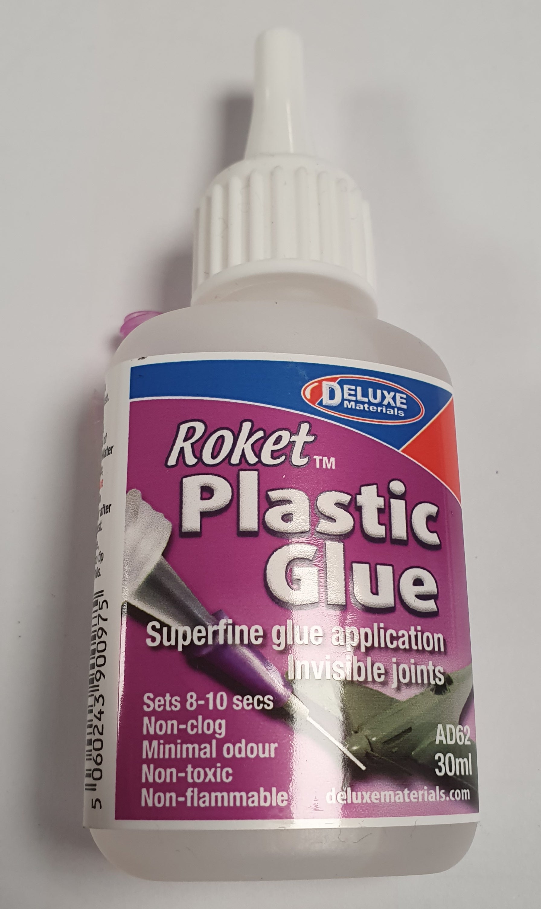 Deluxe Materials ROKET Plastic Glue AD62 – Tony Green Steam Models