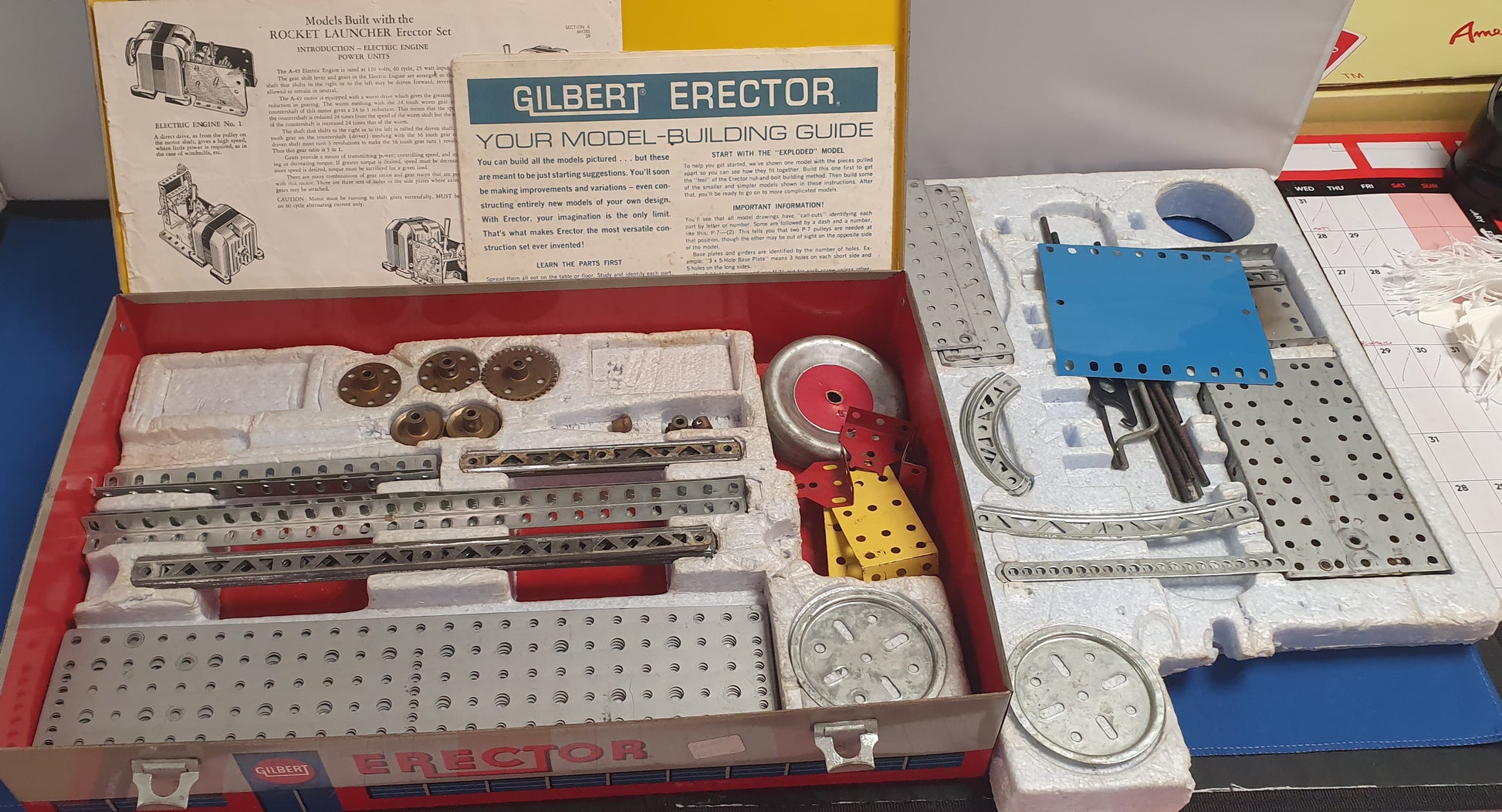 Gilbert Erector Rocket Launcher set 1960 – Tony Green Steam Models
